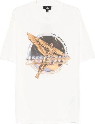 Represent Represent, Homme, Tops, Blanc, Taille: XL Camiseta MC Natural Logo Alas