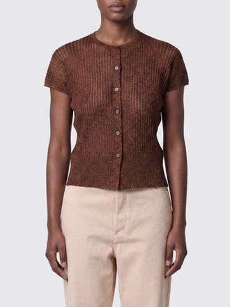 Roberto Collina Hemdbluse ROBERTO COLLINA Damen Farbe Braun