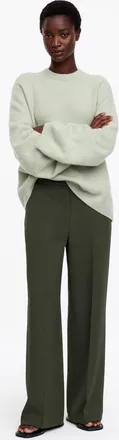Arket Cropped-Hose -Gr&uuml;n