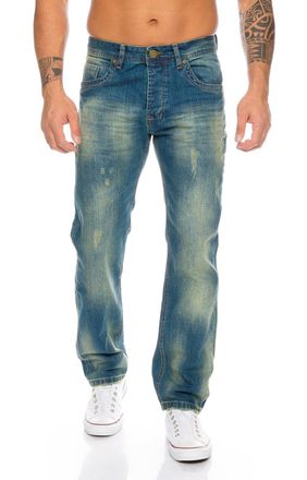 Rock Creek Herren Jeans Blau RC-2103A [W40 L38]