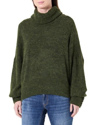 Ichi Damen IHKAMARA RN2 Pullover, 190419/Rifle Green, L