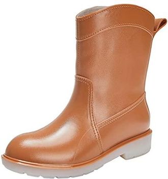 Generic Bottes dext&eacute;rieur en caoutchouc pour femme pluie imperm&eacute;ables antid&eacute;rapantes jardin Confortable Antid&eacute;rapant Chaussures Facile d&eacute;sinfecter Isolation t