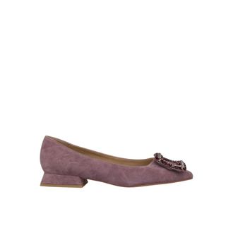 Alma En Pena Flacher Schuh mit quadratischem Ornament - - Shoes - Damen - Lila - 36 EU