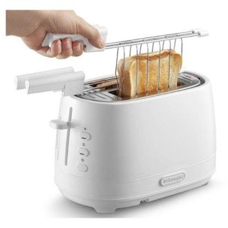 DeLonghi DeLonghi CTLAP2203.W Toaster 2 Scheiben wei&szlig; 550 W
