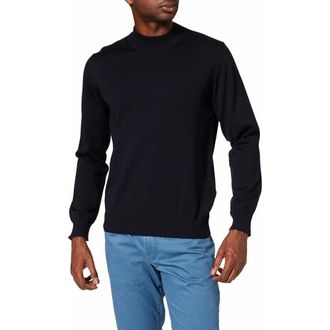 Maerz Rundhals-Pullover - - Knitwear - Herren - Blau - M