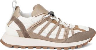 Brunello Cucinelli baskets &agrave; ornements m&eacute;talliques - Gris