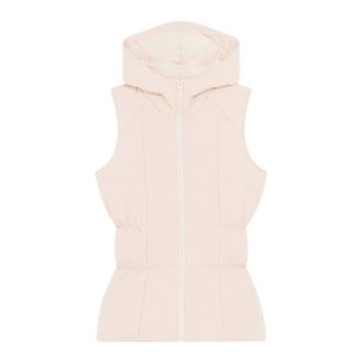 Repetto Doudoune sans manches &agrave; capuche - Femme - Vestes - Rose - Taille: 38 FR