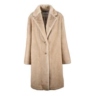 VALENTINI 1972 Ecopelliccia Mantel - - Coats - Damen - Beige - 3XL