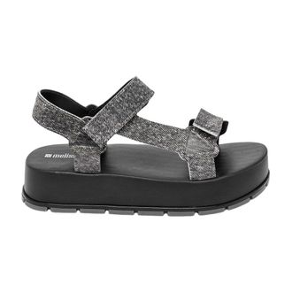 Melissa Flowing Platform Denim - - Shoes - Damen - Grau - 41 EU