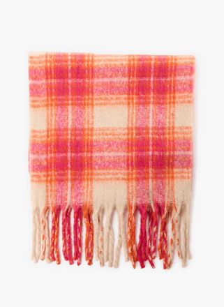 Au Printemps Paris Echarpe &agrave; carreaux