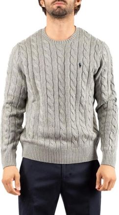 Ralph Lauren Herren, Strickwaren, Grau, XLGr&ouml;&szlig;e