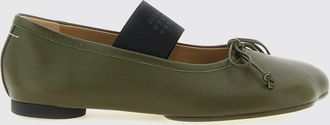 Maison Margiela Ballerines Mary Jane Anatomic Tabi en cuir avec bout asym&eacute;trique