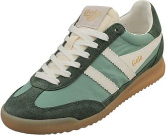 Gola Femme Firefly Basket, Brume Verte/conifère/Blanc cassé, 39 EU