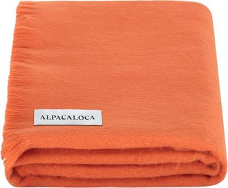 Alpaca Loca 405 Terrakotta Scarf, Camel Brown, One Size