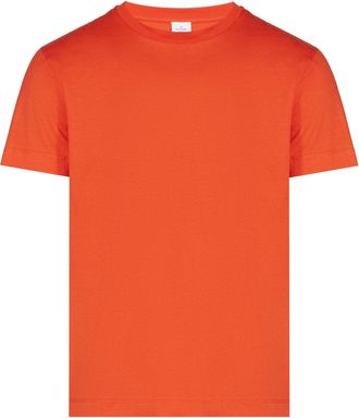 Au Printemps Paris T-shirt col rond en coton organique