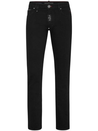 Philipp Plein jean &agrave; coupe droite - Noir