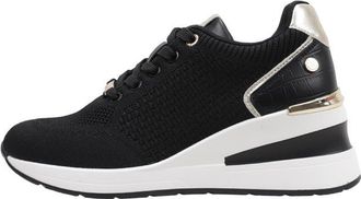 Xti Sportschuhe Sneaker Damen Schwarz - Bequeme und vielseitige Schuhe - Casual Mode - Modell 14372102 (Gr&ouml;&szlig;e 40)
