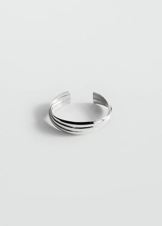 Mango Bracelet juana argent - Femme - Taille unique - MANGO