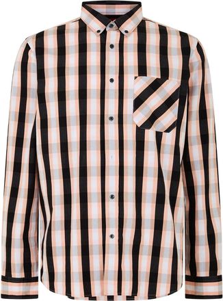 HUGO BOSS Hugo - Hemd f&uuml;r Herren, Oxford-Stil (Rot/Schwarz/Wei&szlig;)