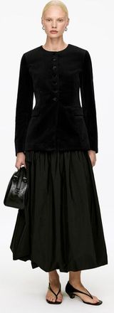 Arket Samtblazer -Schwarz