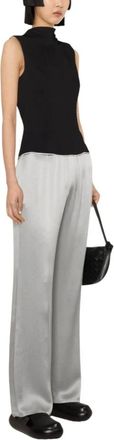 Antonelli Femme, Pantalons, Blanc, Taille: 44 FR Wide Pantalons