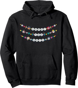 Disney Princess Happy 100 Days of School 100th Day Bracelets Pullover Hoodie