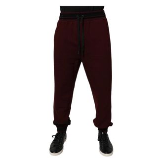 Dolce & Gabbana Homme, Pantalons, Brun, Taille: 3XL Jogger Pants