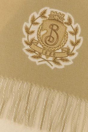 Burberry Unisex 8119568 B9719 Sandtreaclebrown Cashmere Sciarpe E Foulard Scarfs
