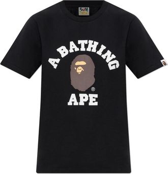 A Bathing Ape A Bathing Ape, Femme, Tops, Noir, Taille: 44 FR T-shirt avec logo