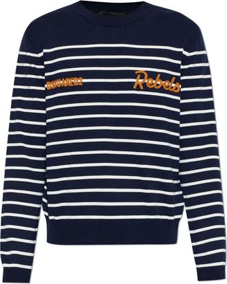 Dsquared2 Homme, Pulls, Bleu, Taille: M Pull avec logo