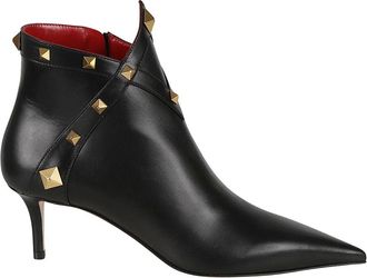 Valentino Garavani Studdy Ankle Boot - - Shoes - Damen - Schwarzk - 36 EU