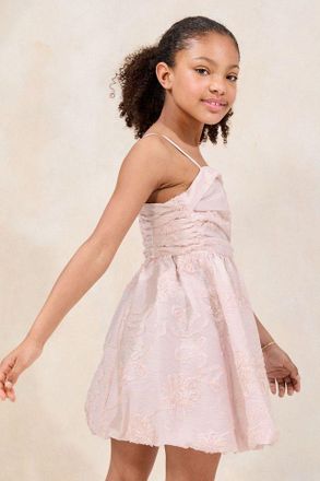 Lipsy Minikleid Lipsy Mini-Jacquard Puffball-Kleid f&uuml;r Teenager (1-tlg)