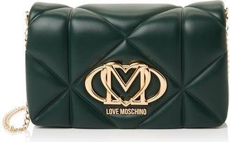 Love Moschino SAC PU EMBOSSED VERT, vert, Taille unique