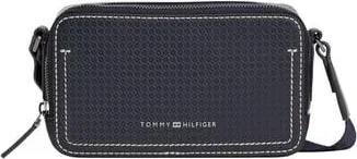 Tommy Hilfiger Sac bandouli&egrave;re textur&eacute; &agrave; logo brod&eacute;