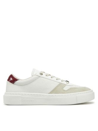 Calvin Klein Sneakers Cupsole Lace Up HW0HW02470 Wei&szlig;