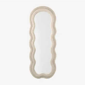 Sklum Miroir mural 60x160 cm tapissé Evelyn SKLUM