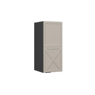 Vicco H&auml;ngeschrank Fame-Line, h&auml;ngender K&uuml;chenschrank, GrauBeige, 30 cm