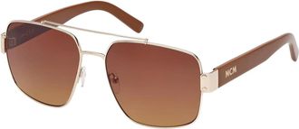 MCM Sonnenbrille - MW0008 - Gr. unisize - in Gold - f&uuml;r Damen
