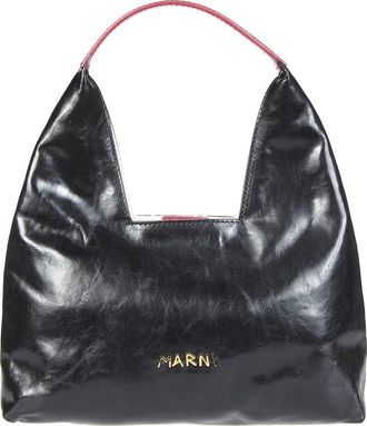 Marni Femme, Sacs, Noir, Taille: ONE Size Top Handle Mini