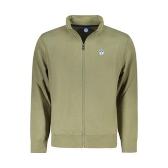 North Sails Sweatshirt mit durchgehendem Rei&szlig;verschluss - - Sweatshirts & Hoodies - Herren - Gr&uuml;n - S