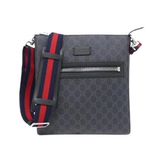 Gucci Sac bandouli&egrave;re GG Supreme doccasion - Femme - Pre-owned - Noir - Taille: ONE Size