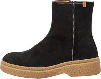 El Naturalista Femme Bottines ARPEA, Dame Bottines,Semelle int&eacute;rieure Amovible,Demi-Bottes,Bottes,Bottillon,Plat,Black,41 EU / 7.5 UK