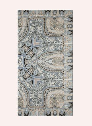 Roeckl Seidentuch Secret Garden grau