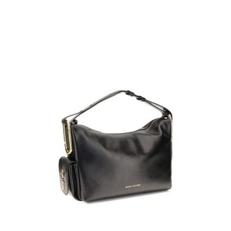 Marc Jacobs Womens Black Calf Leather Bos Taurus Shoulder Bag