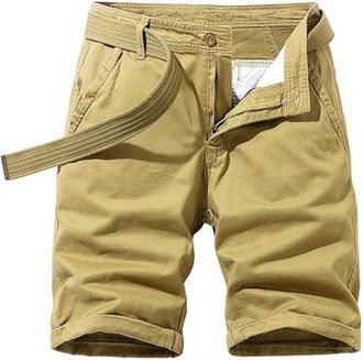 Generic Short de course pour homme - Short de golf intelligent pour homme - Pantalon cargo &agrave; jambe droite pour homme - Taille &eacute;lastique - Pantalon de combat -
