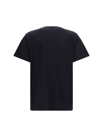 Ganni Womens Strawberry Cotton T-Shirt Phantom T-Shirts And Polos