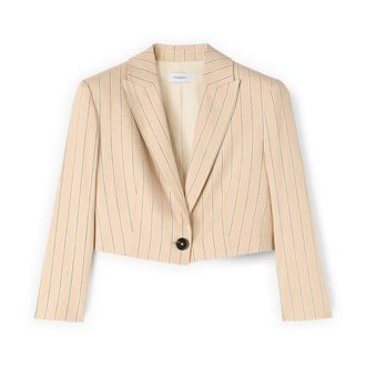 Motivi Spencer Blazer - - Jackets - Damen - Beige - XL