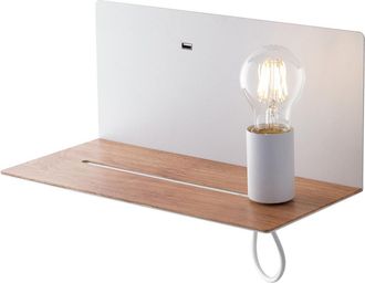 TFT Home Furniture Lampe murale INEZ avec USB, blanc