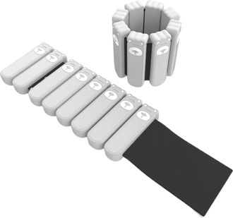 Generico Verstellbare Knöchelgewichte für das Handgelenk - 2 x Handgewichte für Frauen - verstellbarer Silikongurt für Pilates Pilates Putely Suptor zum Gehen,