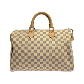 Louis Vuitton Pre-owned Speedy Damier Azur Boston Bag - - Pre-owned - Damen - Beige - ONE SIZE